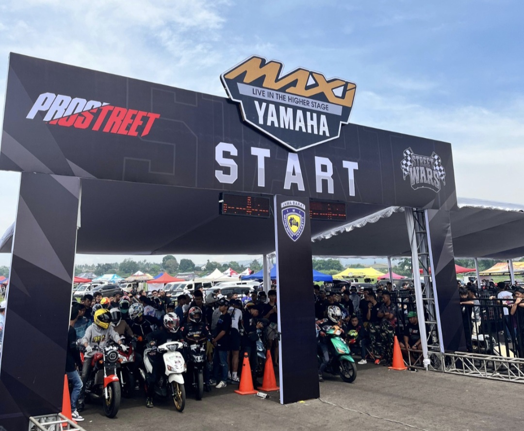 Kolaborasi Satu Dekade MAXI Yamaha dan Prostreet, Lapangan Terbang ...